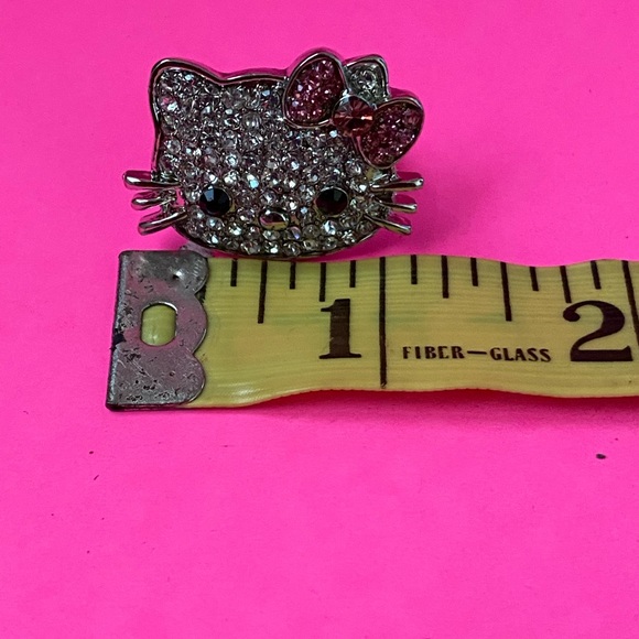 Hello Kitty | Jewelry | Rhinestone Hello Kitty Ring | Poshmark